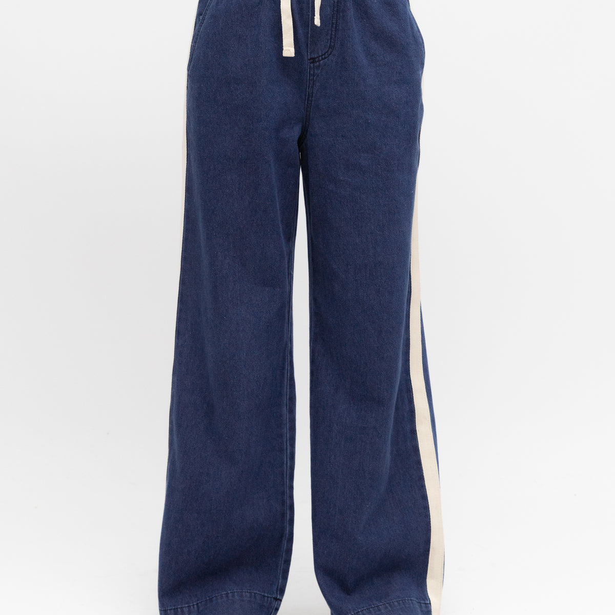 Esther & Co. Zanea Denim Jeans - Blue Stripe – ESTHER & CO.