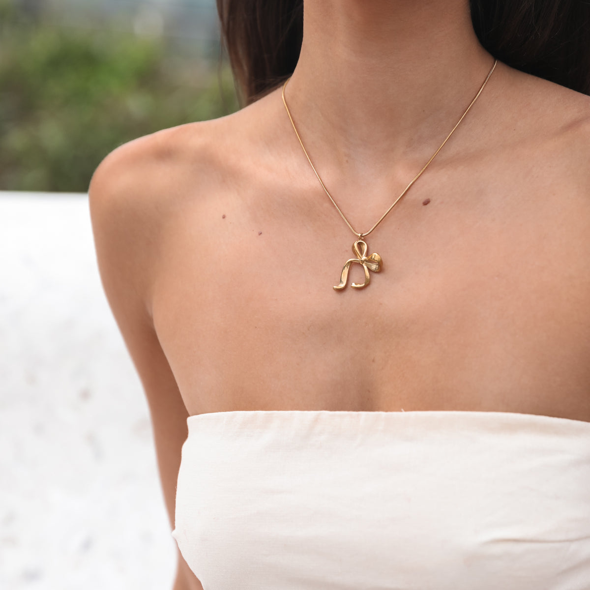 Esther & Co. Maisha Necklace - Gold – ESTHER & CO.