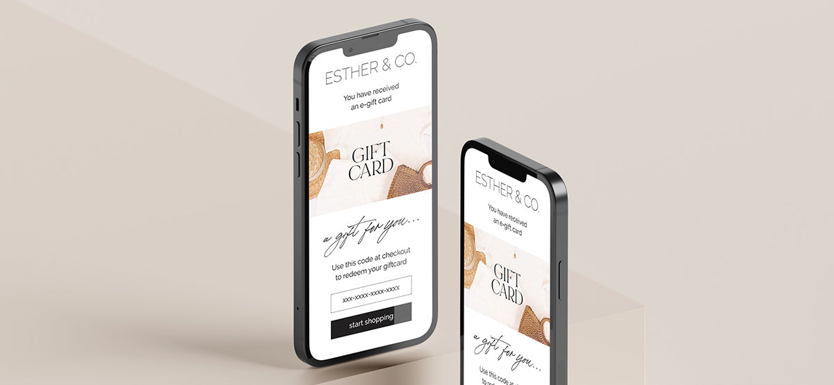 Buy Esther Gift Cards - Women's Clothing | ESTHER & Co. – ESTHER & CO.