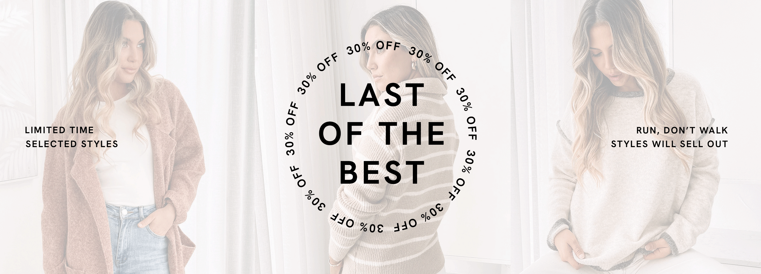 30% Off The Last of the Best – Page 3 – ESTHER & CO.
